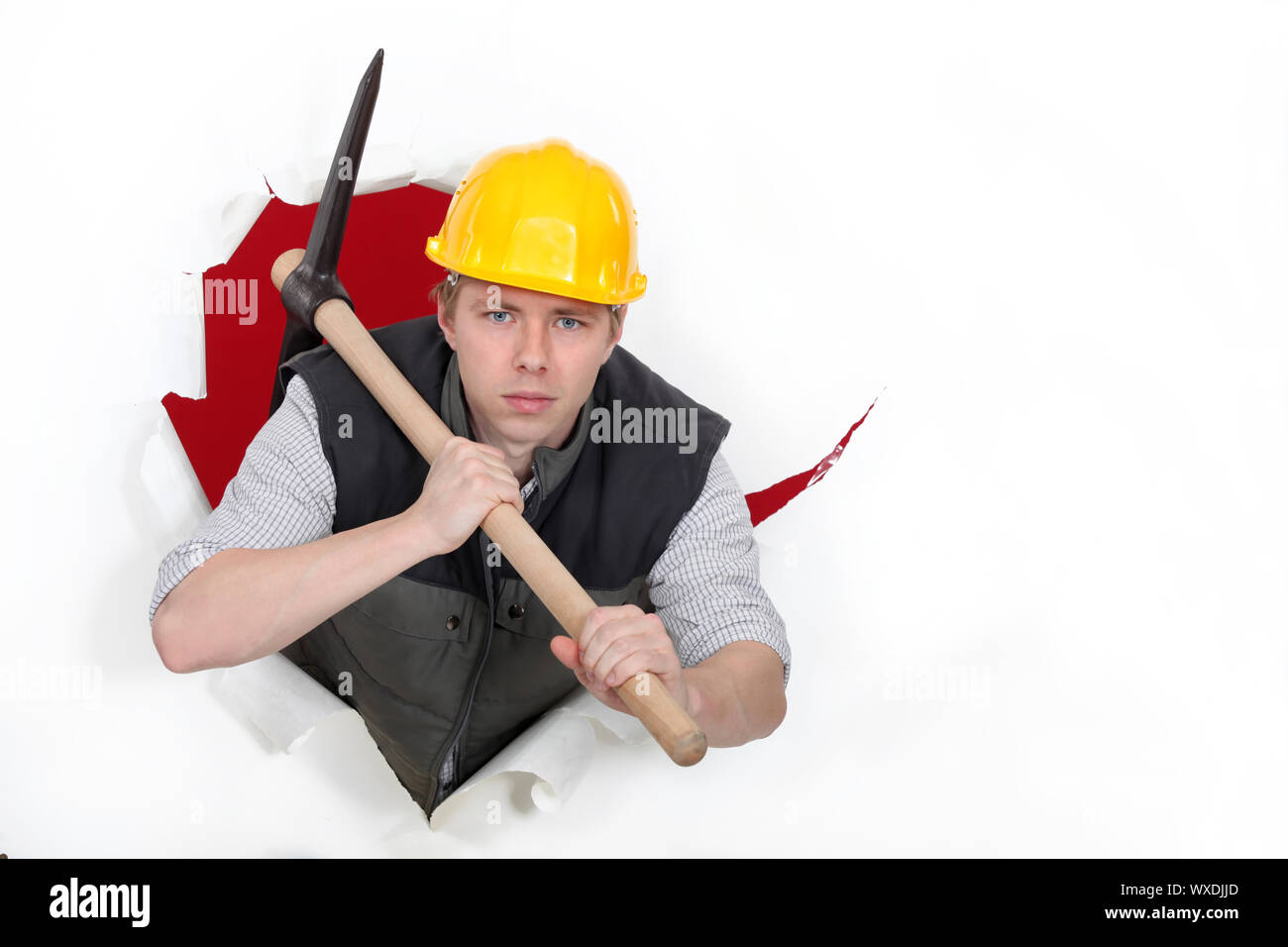 Wielding an axe hi-res stock photography and images - Alamy