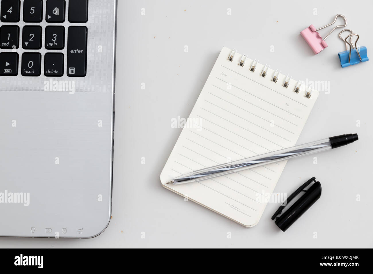 Notebook pen keyboard bouquet hi-res stock photography and images - Alamy