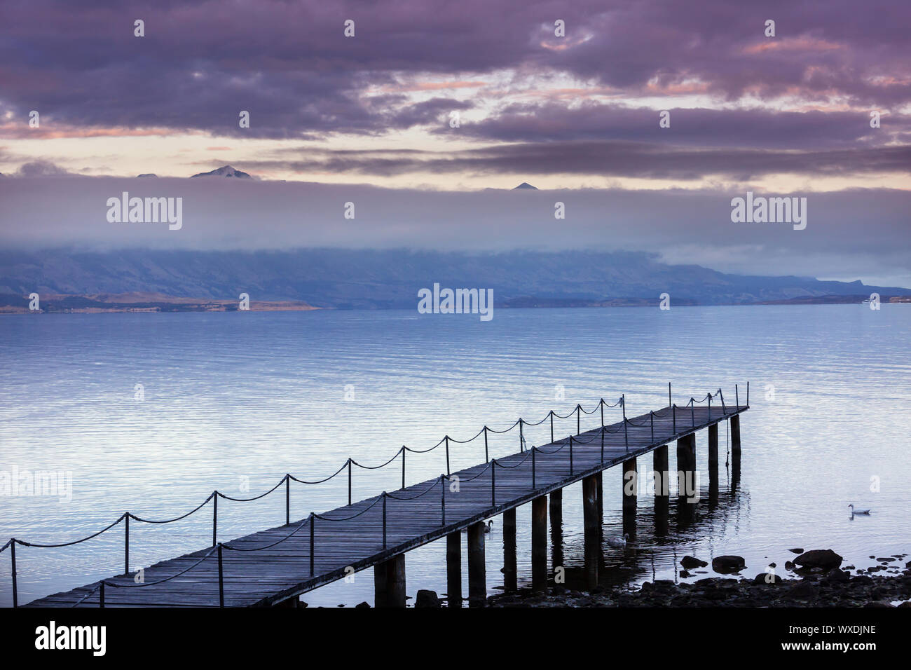 Ocean coast in Chile Stock Photo - Alamy
