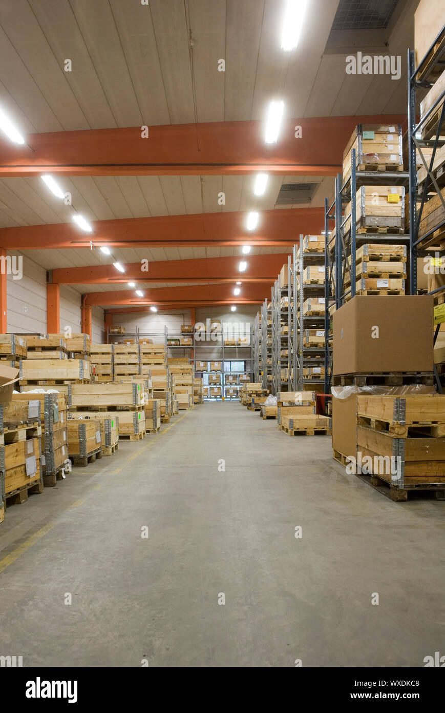 Indoor Manufacturing Room Stock Photo - Alamy