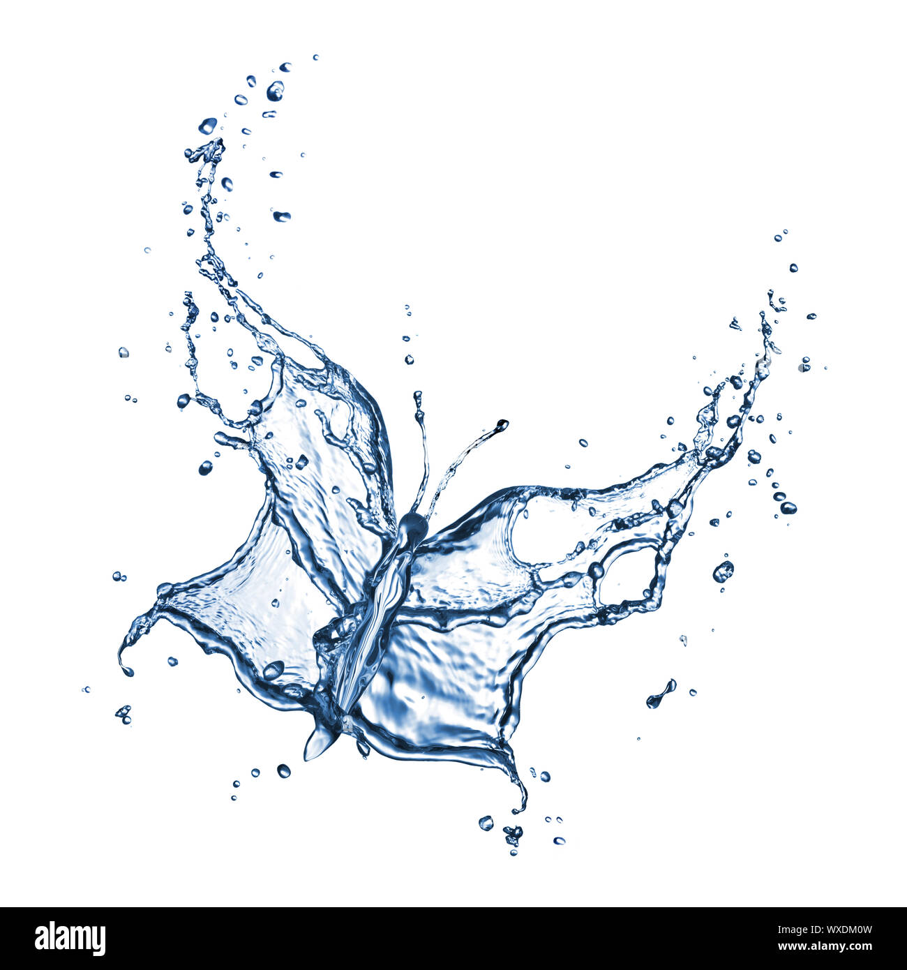 Fountain water splash Cut Out Stock Images & Pictures - Alamy