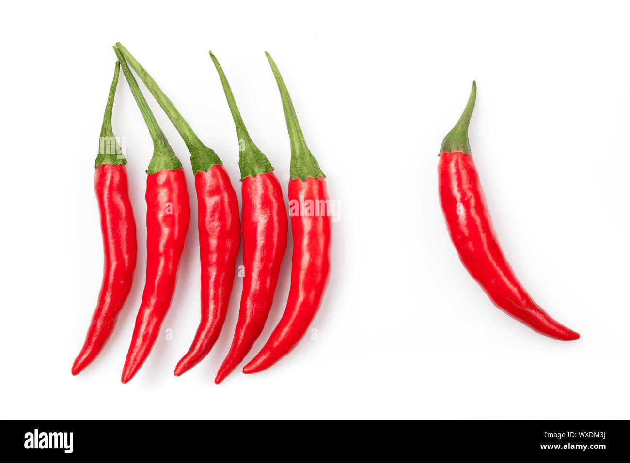 chili pepper isolated on white Stock Photo - Alamy