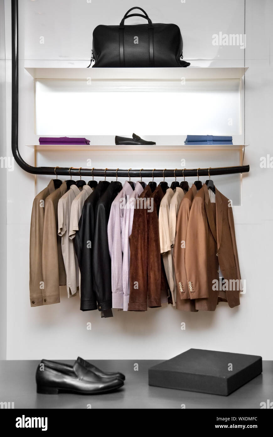 Inside store selling textiles hi-res stock photography and images - Alamy