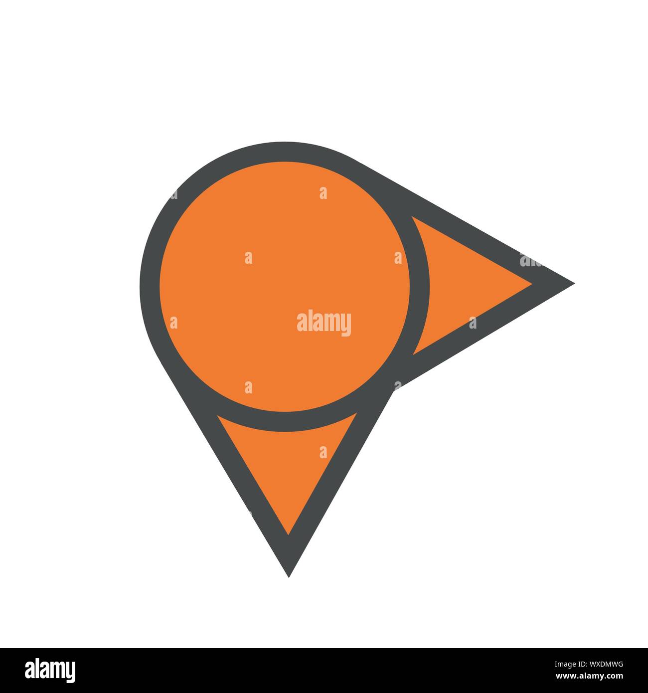 Color direction signs Stock Vector Image & Art - Alamy