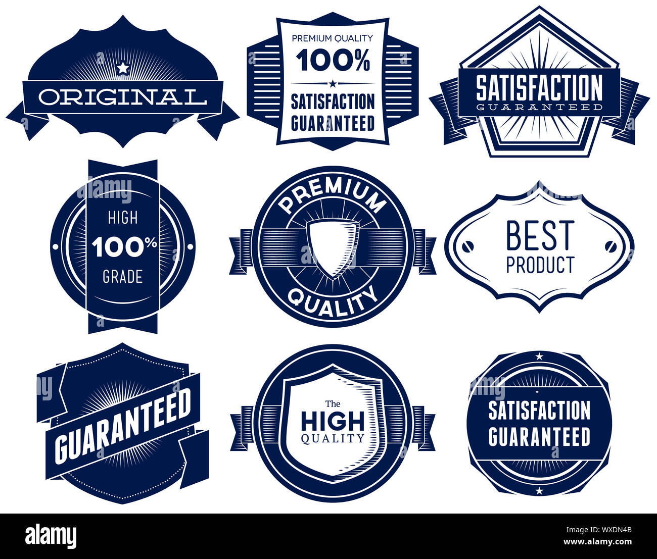 Premium original labels Cut Out Stock Images & Pictures - Alamy