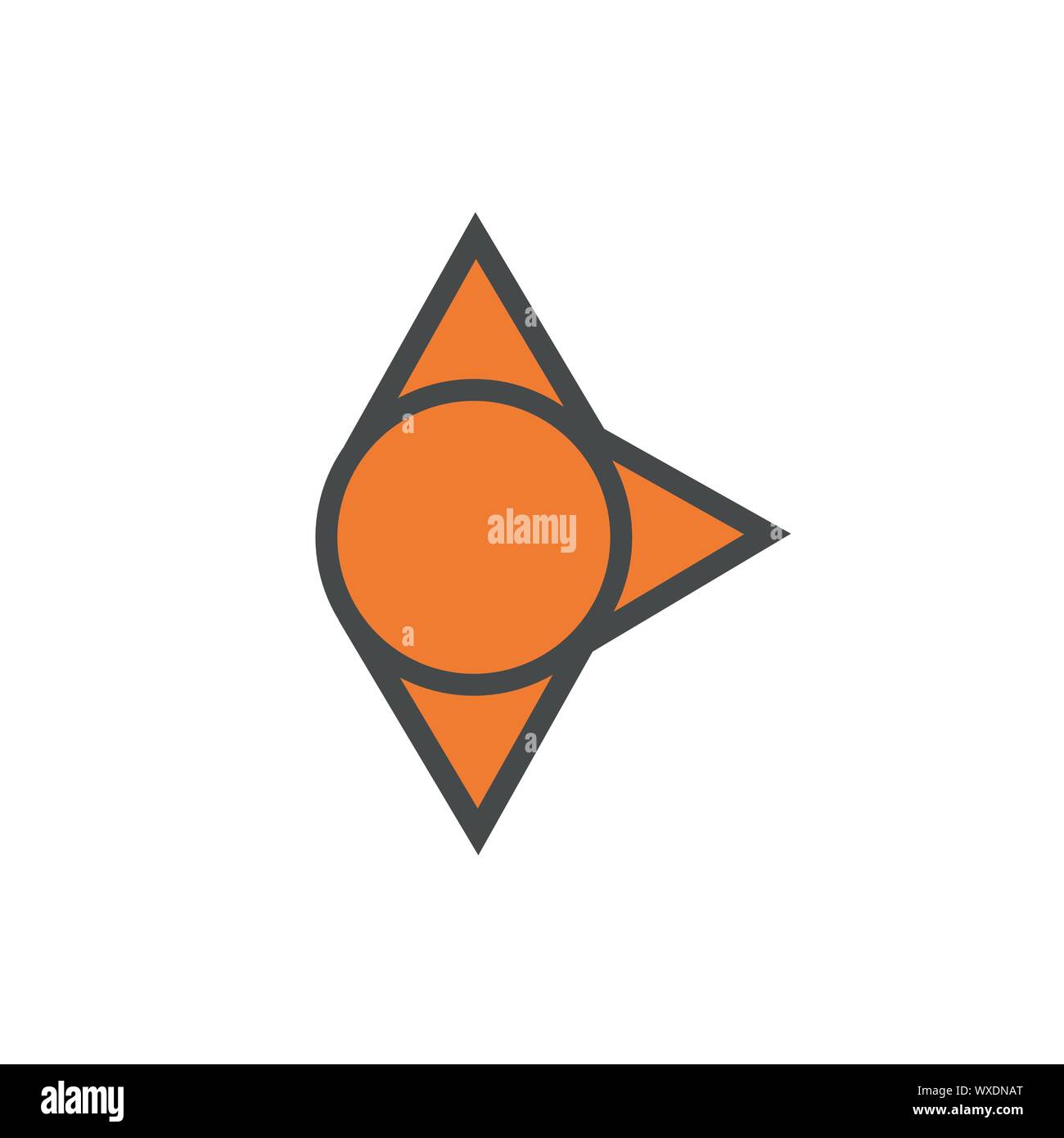 Color direction signs Stock Vector Image & Art - Alamy