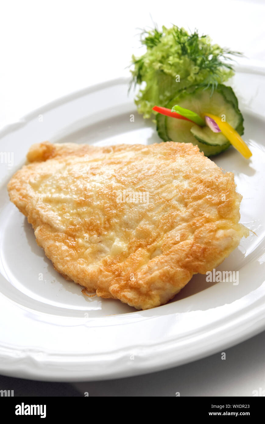 chop on the plate Stock Photo - Alamy