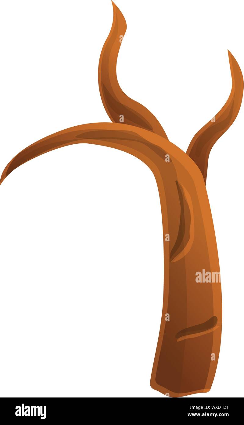 Desert tree icon. Cartoon of desert tree vector icon for web design ...