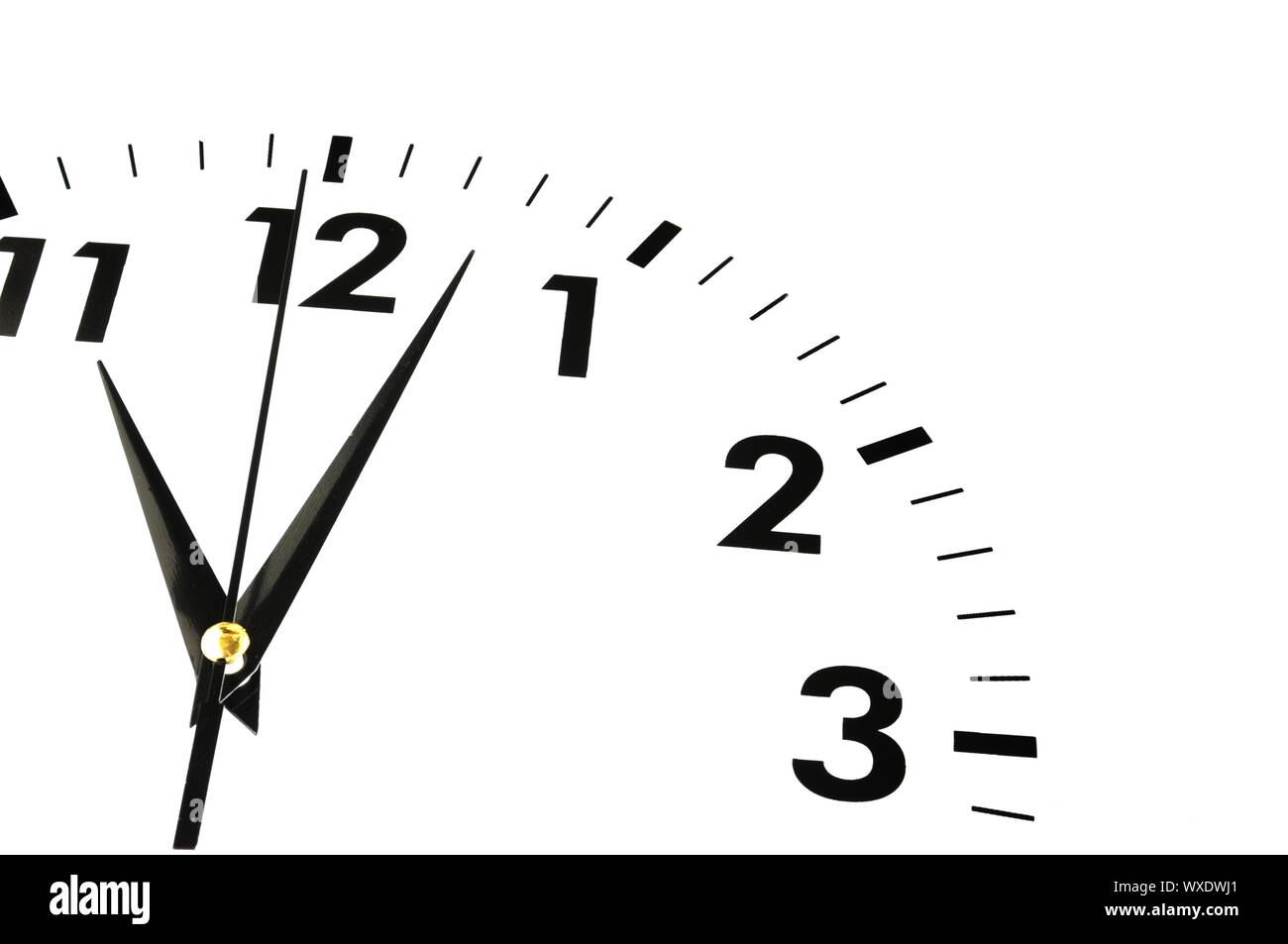 watch or clock isolated on white showing time concept Stock Photo - Alamy