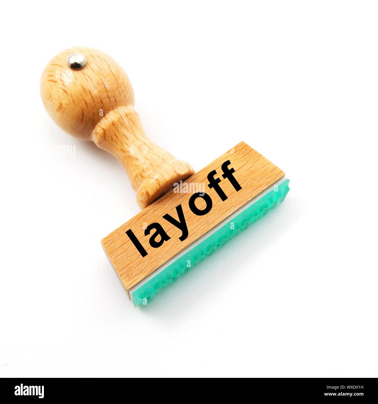 Layoff stamp hi-res stock photography and images - Alamy