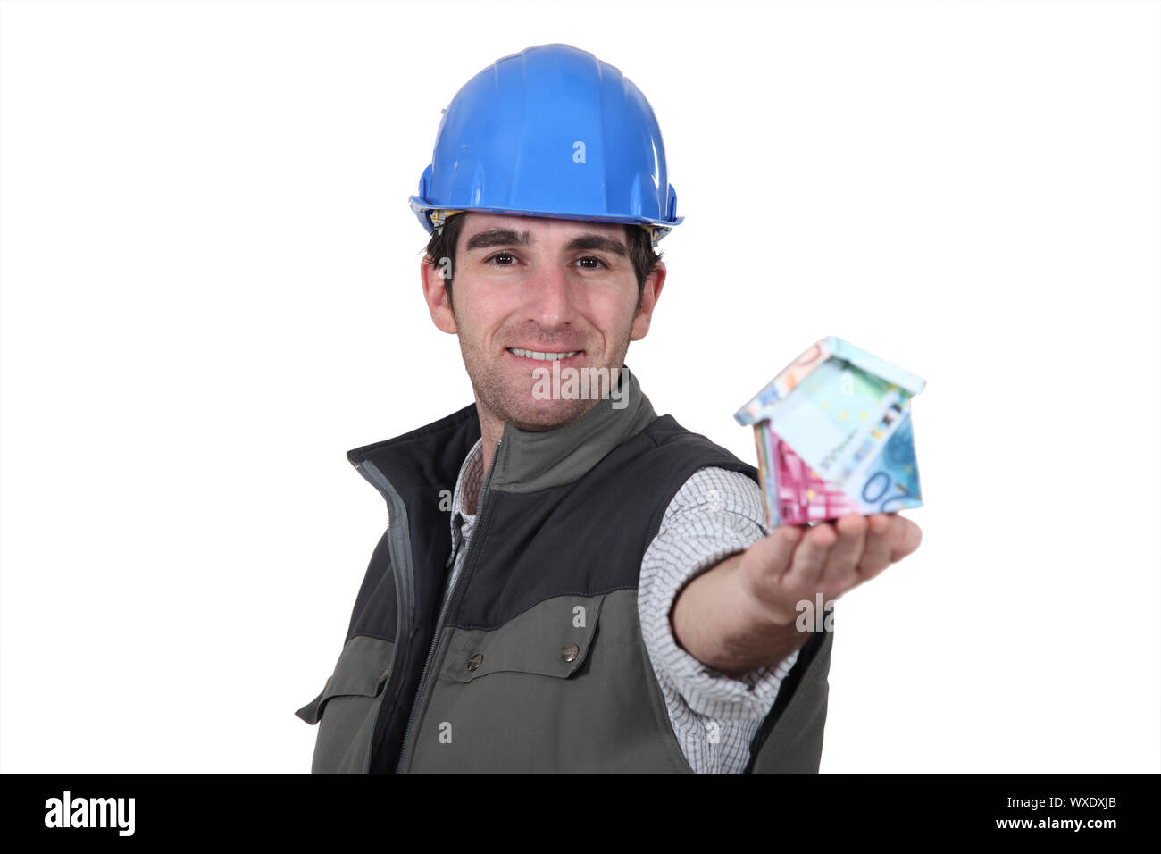 Construction costs money Stock Photo - Alamy