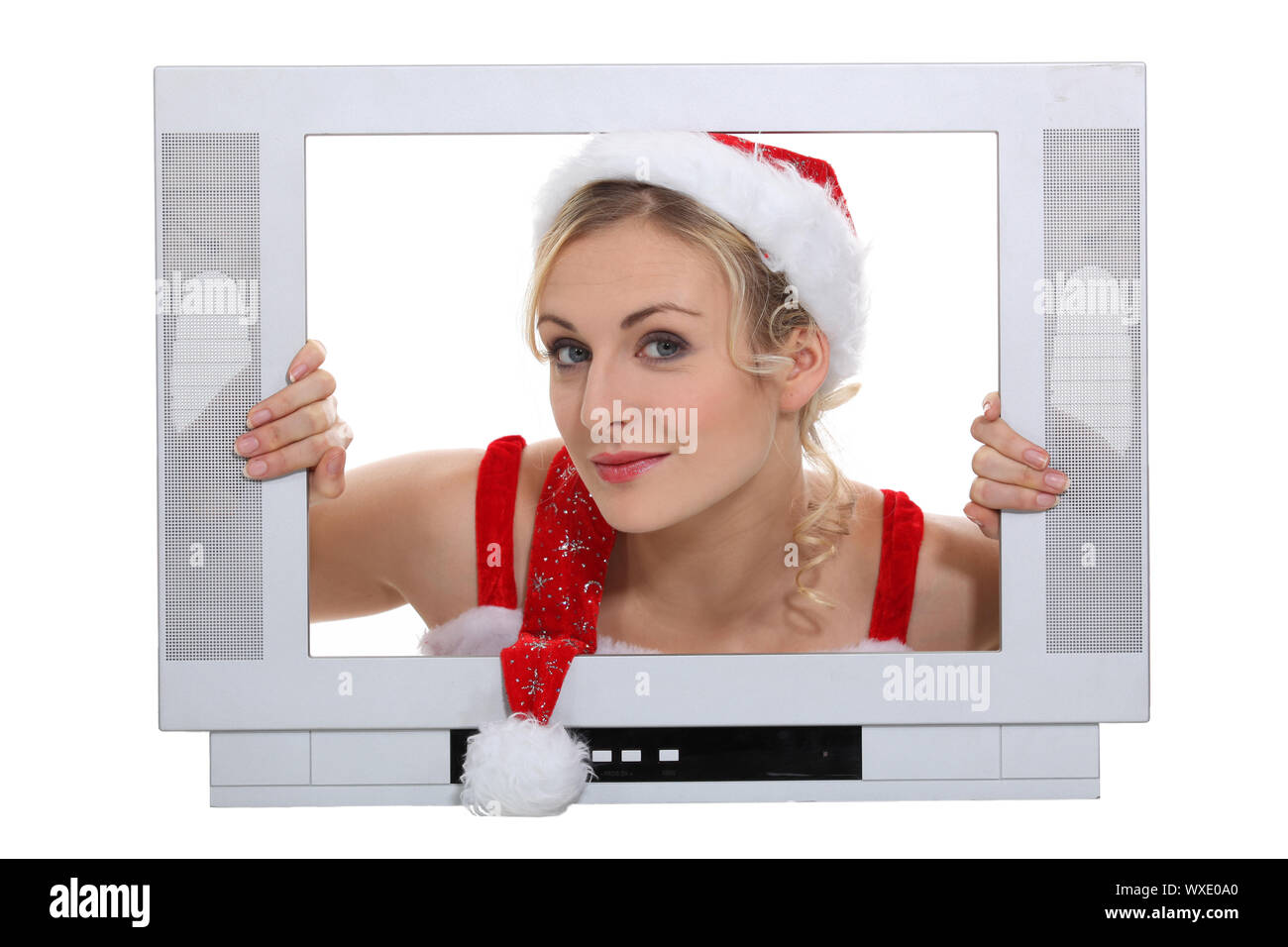 Inside a television hi-res stock photography and images - Alamy