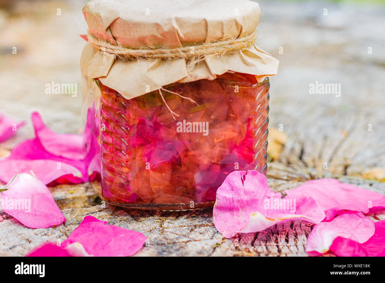 Rose petal jam hi-res stock photography and images - Alamy