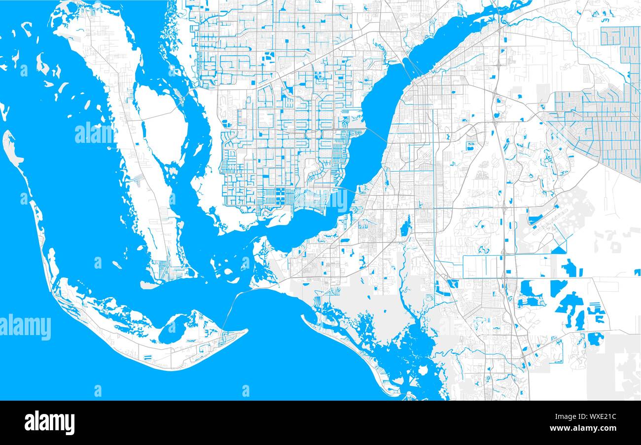 Maps Cape Coral Florida