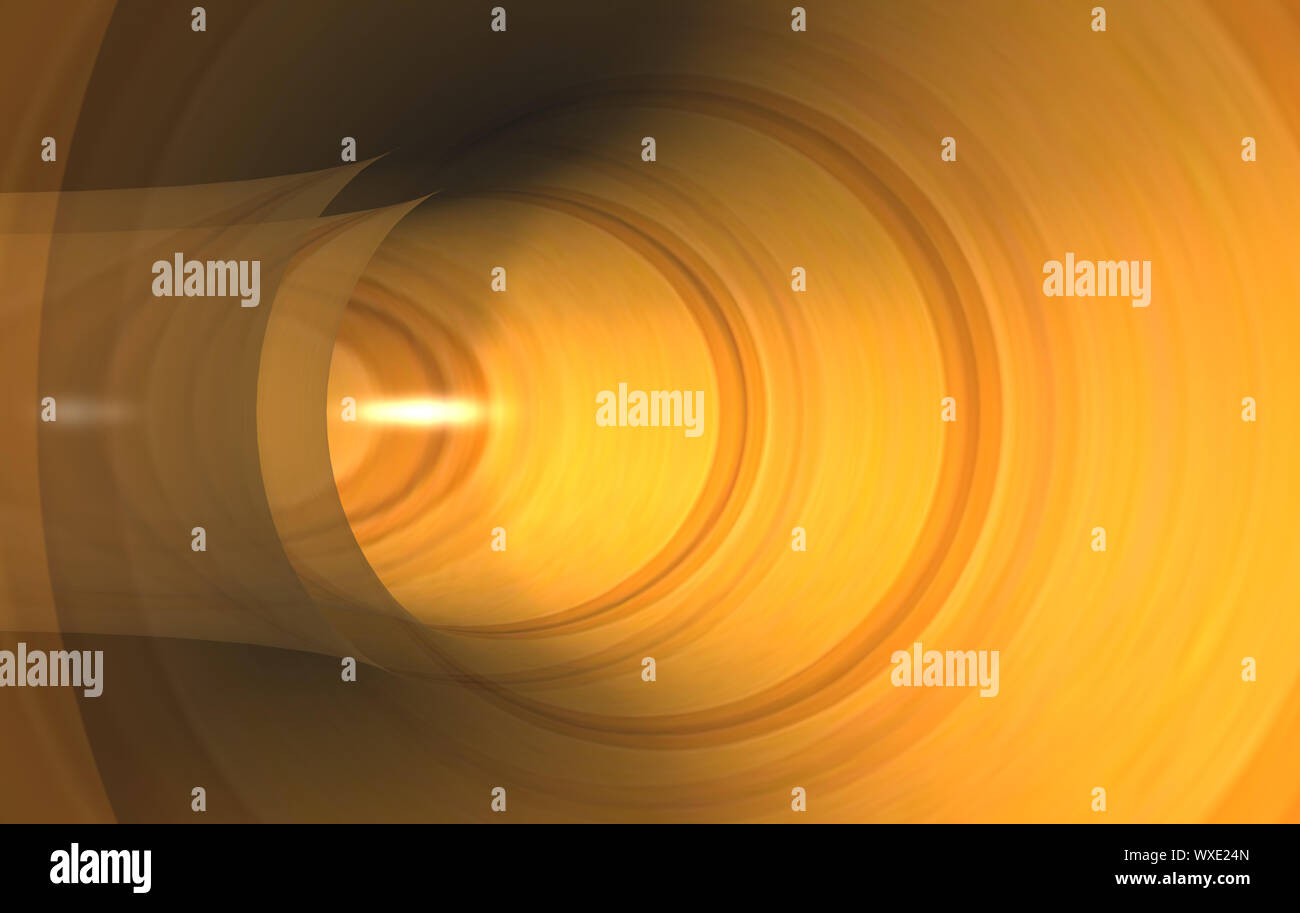 Tech golden background with flares Stock Photo - Alamy