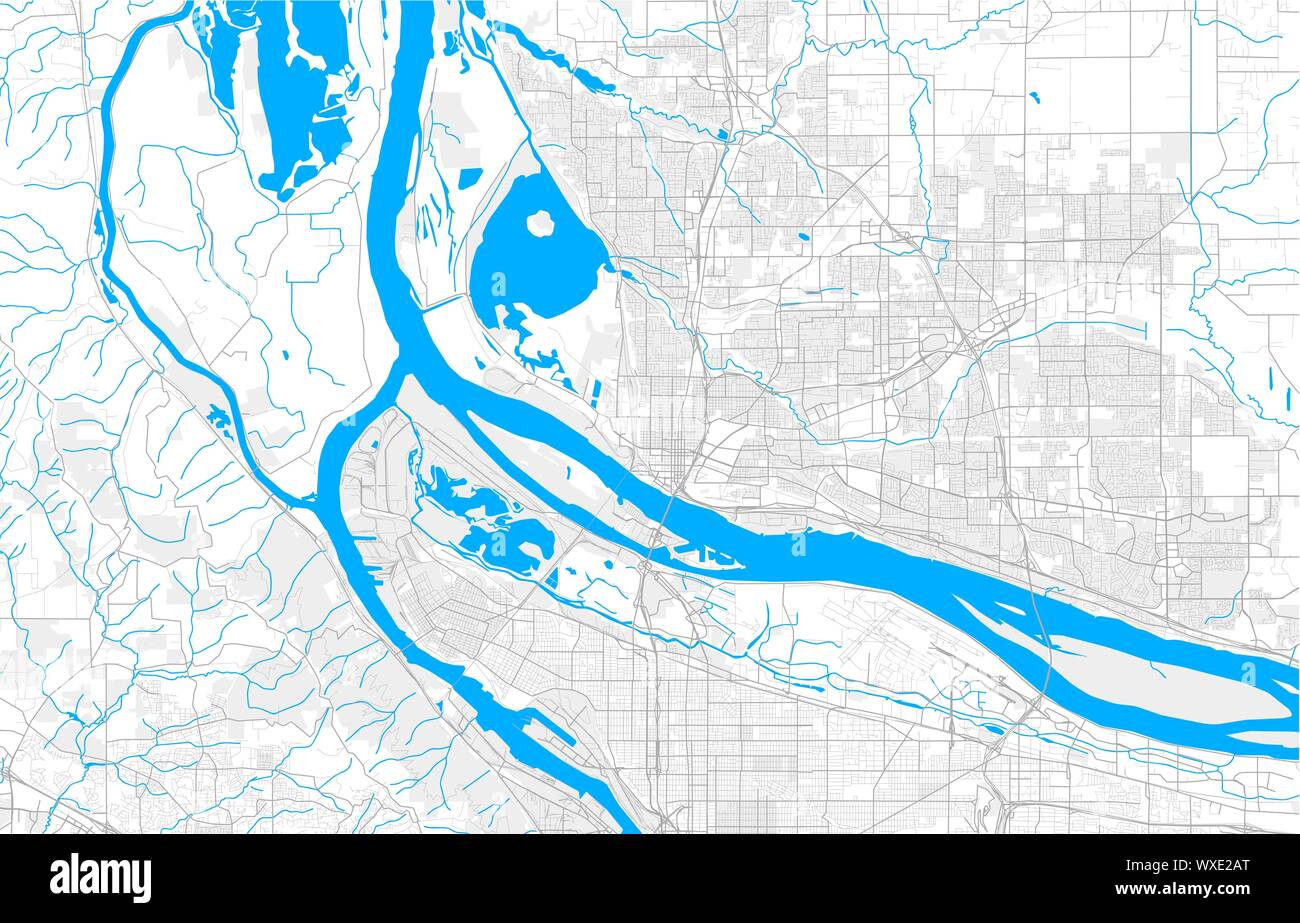 Rich Detailed Vector Area Map Of Maple Ridge, British, 59% OFF