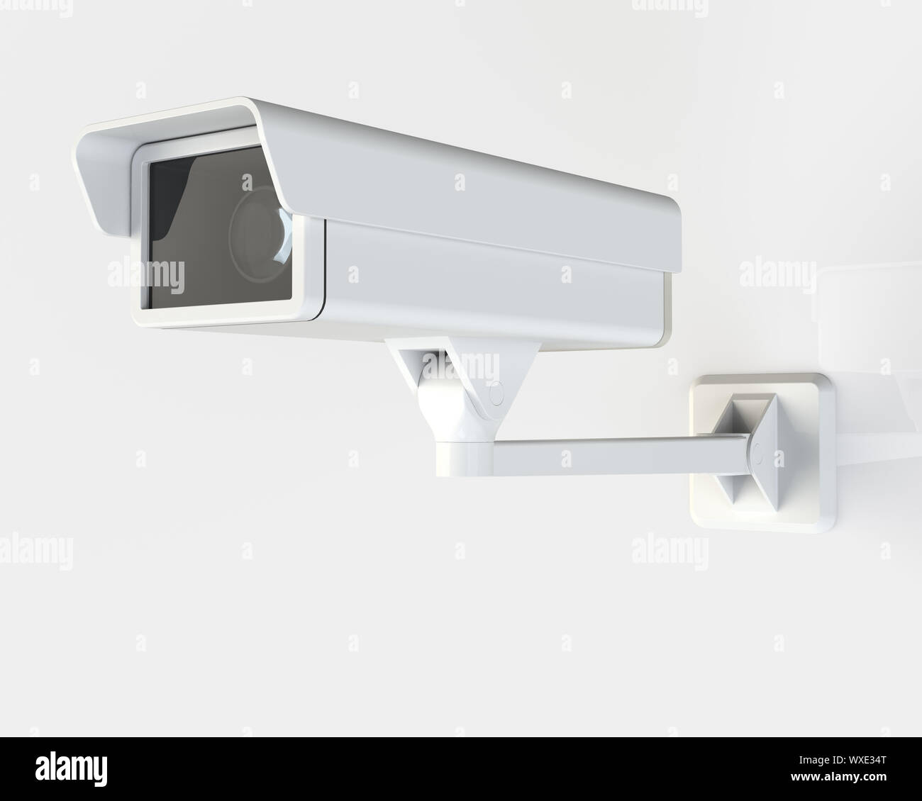 Modern Security Camera Mounted on the Facade of the Building Stock ...