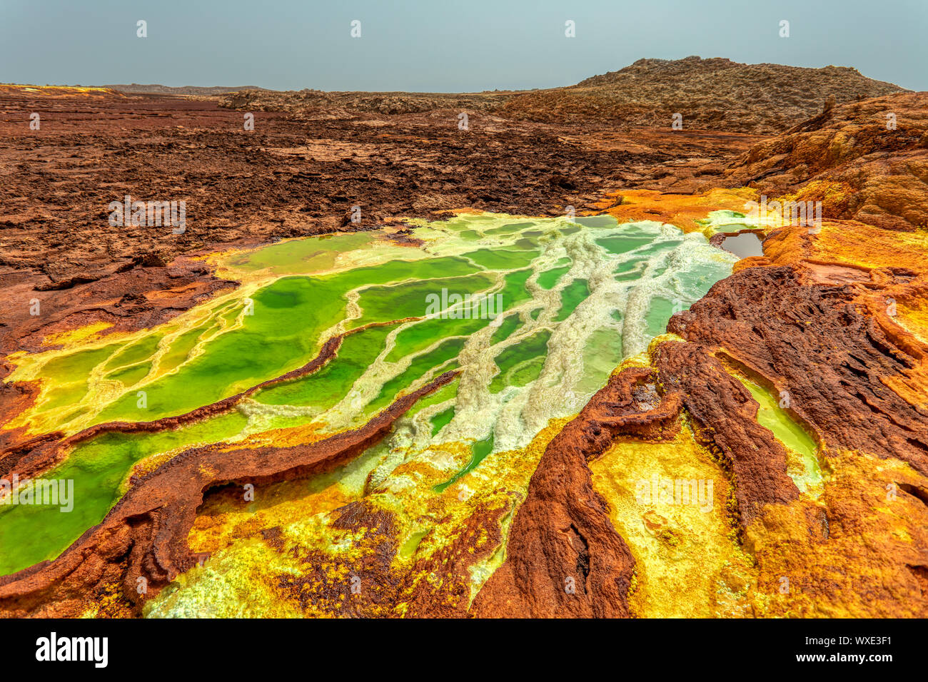 Dallol, Ethiopia. Danakil Depression Stock Photo - Alamy