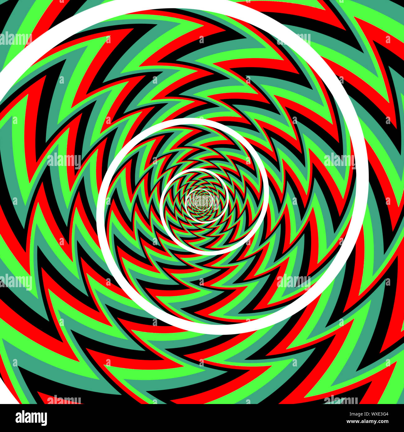 optical illusion spiral background Stock Photo - Alamy