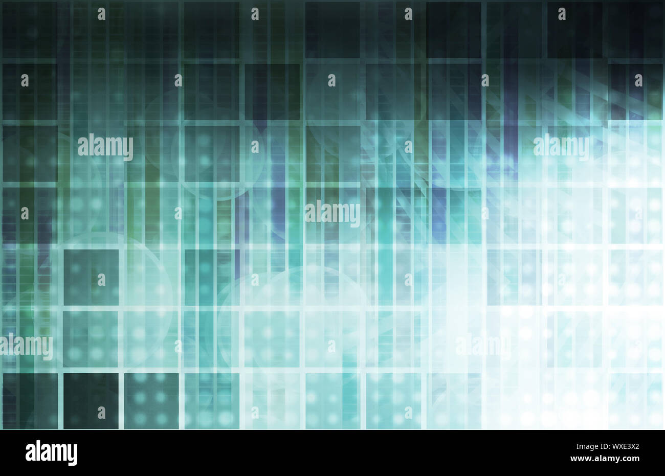 Corporate Abstract as a Modern Business Tech Art Stock Photo - Alamy