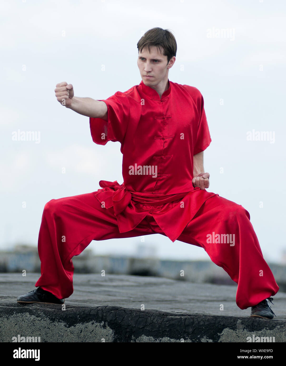 Shaolin warriors hi-res stock photography and images - Alamy