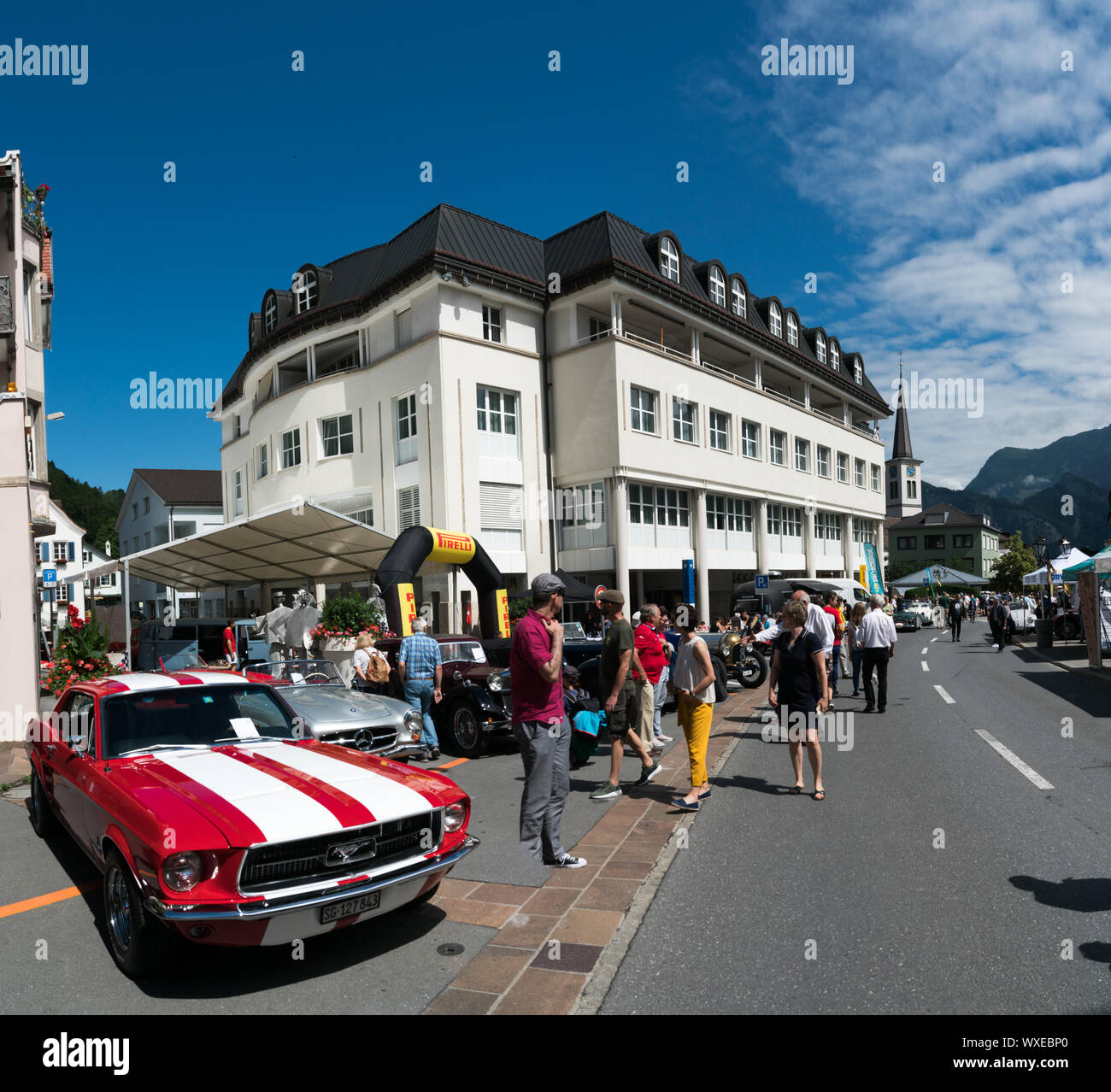 9th Annual Heidiland Classic Old Timer Meet and Race Stock Photo - Alamy