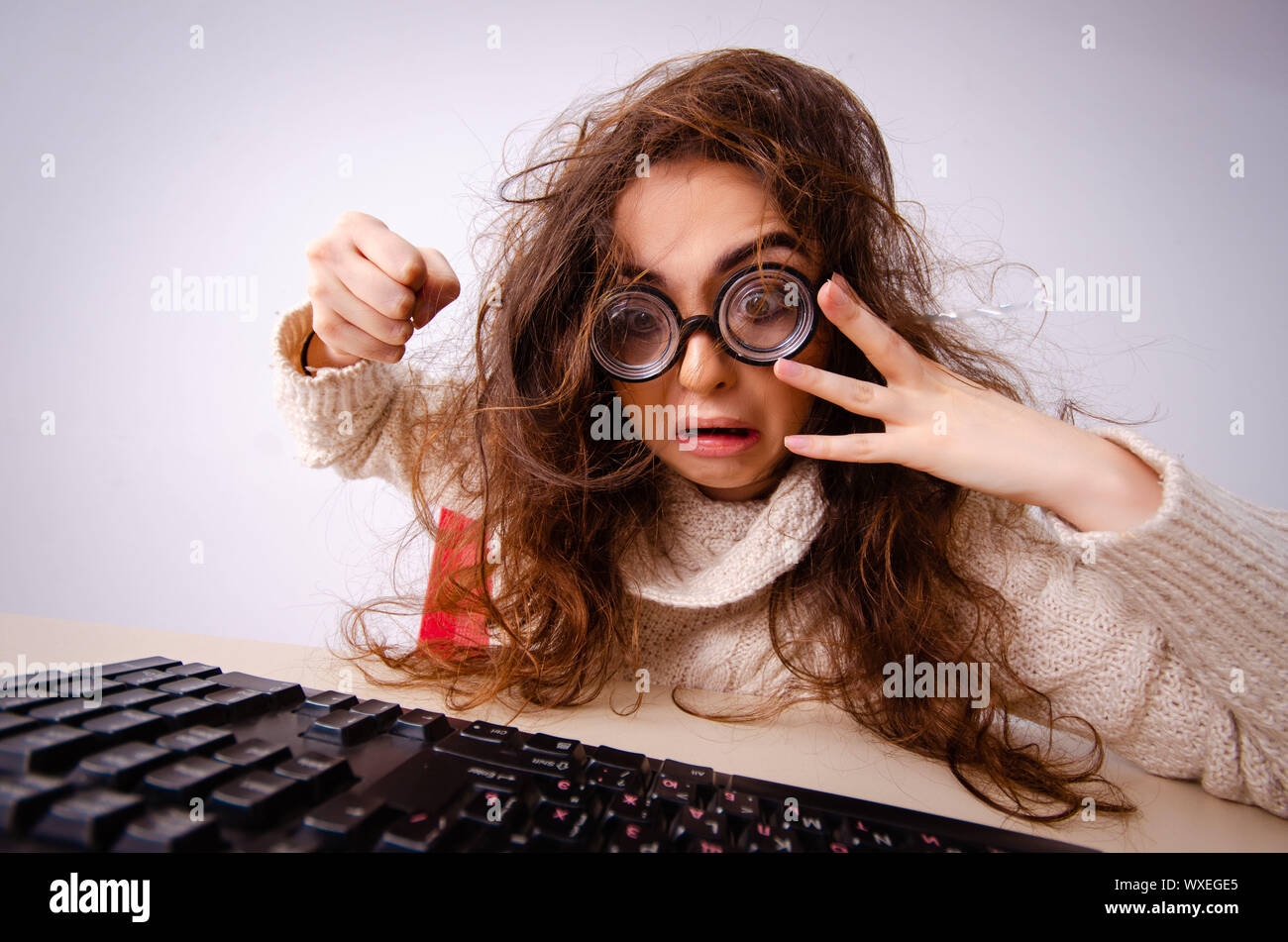 Female Computer Geek Computer Geek T Shirt Funny Nerd Man Woman Geek