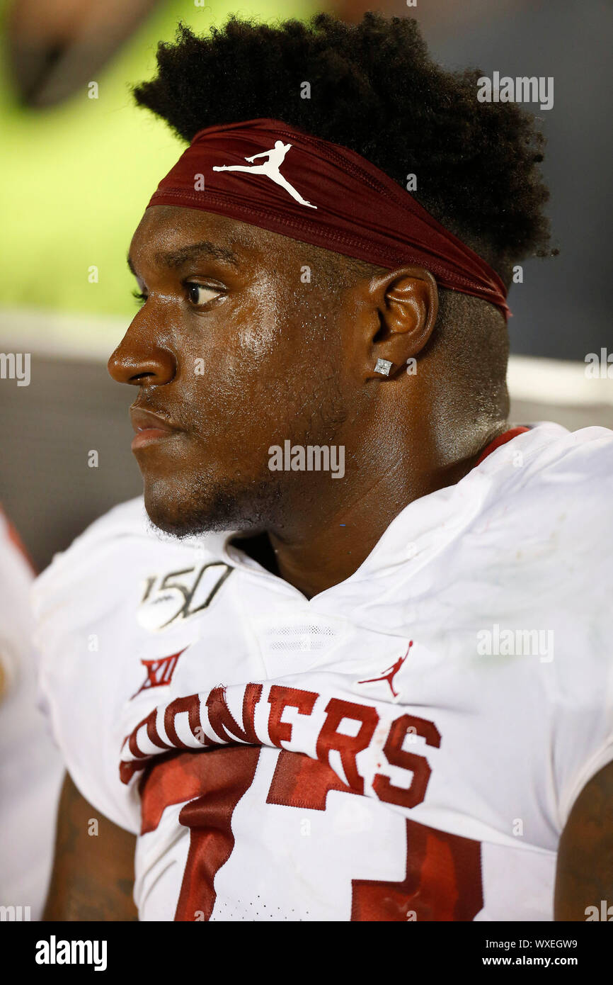 September 14, 2019 Oklahoma Sooners R.J. Proctor (73) in action during ...