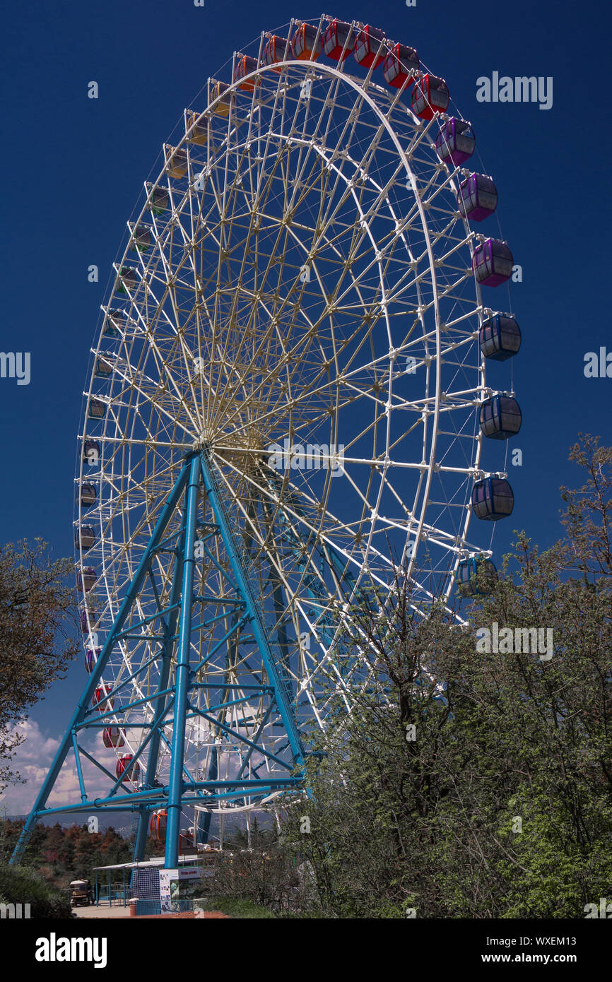 Mtatsminda mountain ferris wheel hi-res stock photography and images ...