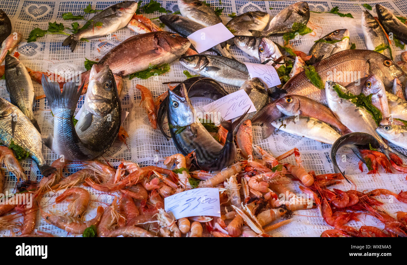 Pescheria fish market hi-res stock photography and images - Alamy
