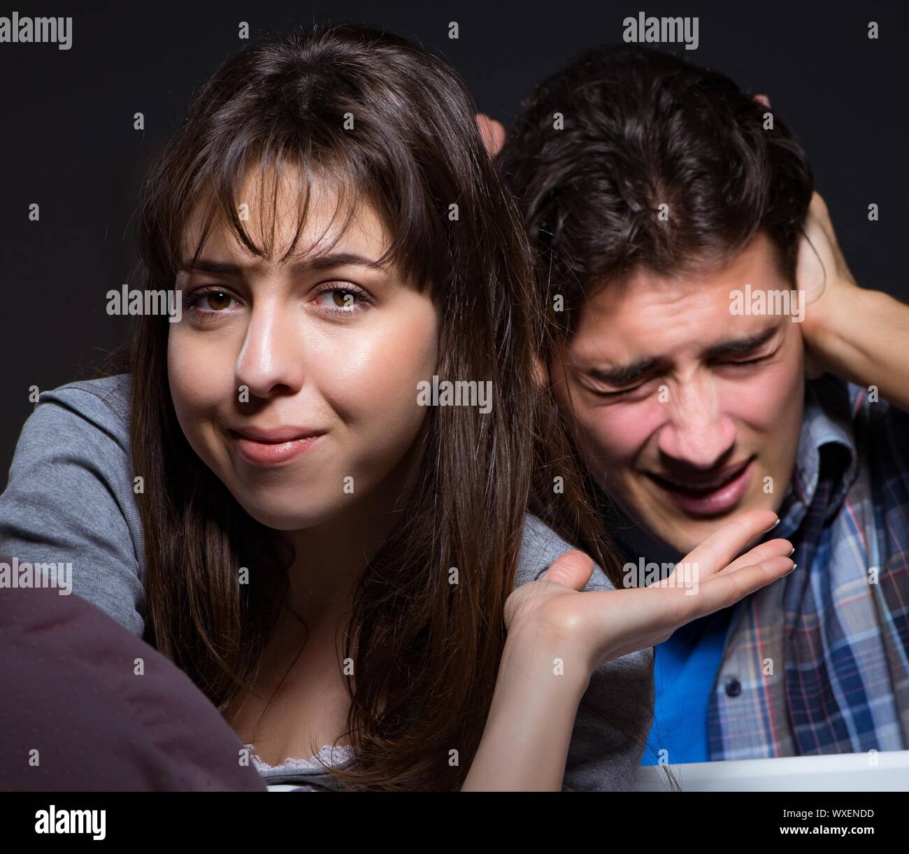 Parents Distressed High Resolution Stock Photography and Images - Alamy