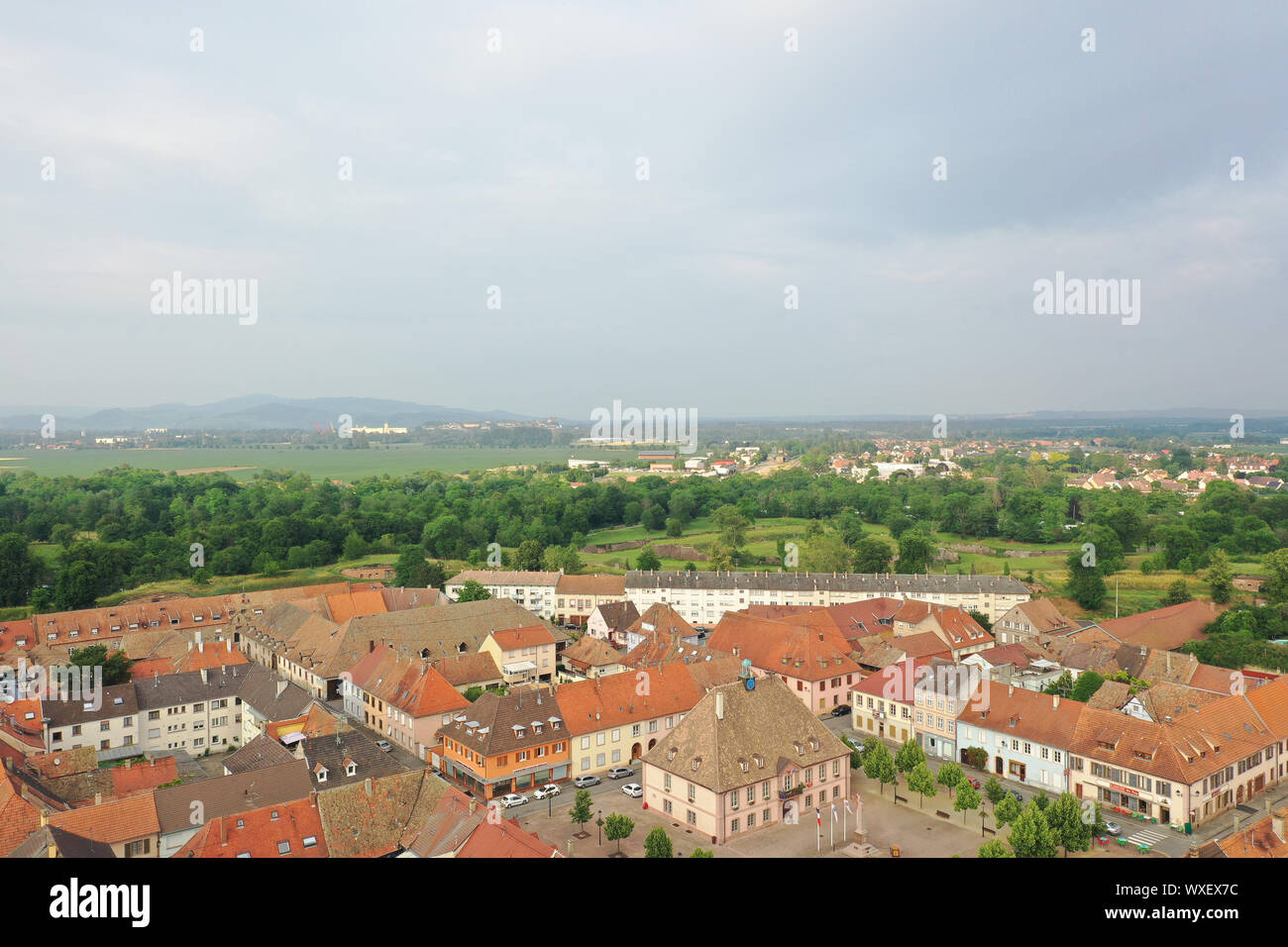 Neuf Brisach Alsace France Stock Photo - Alamy