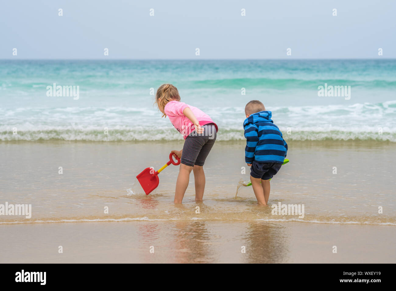 Kids Playing On The Sea Shore High Resolution Stock Photography and ...