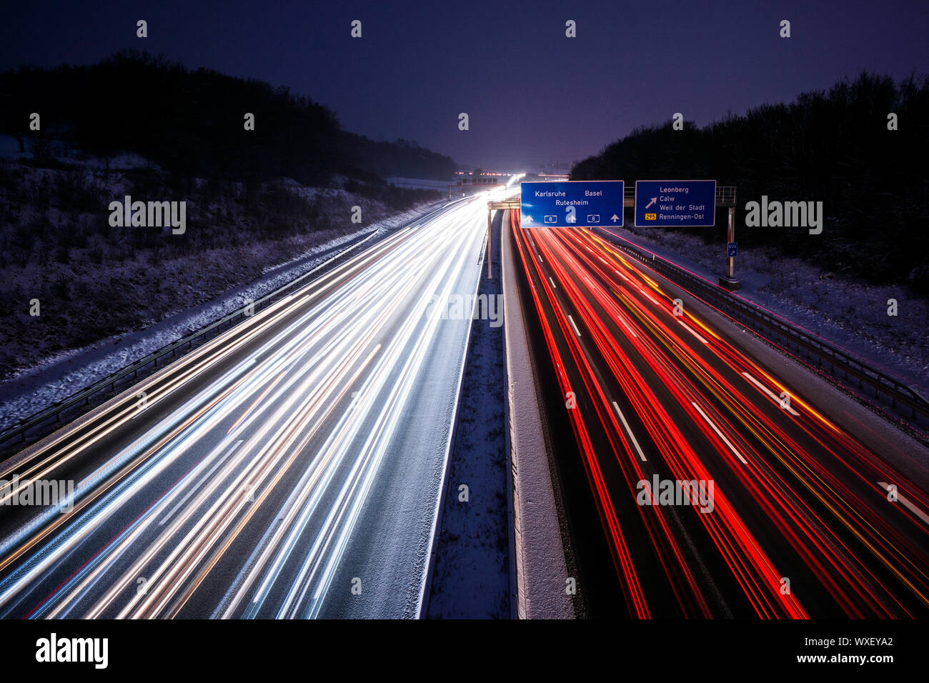 Night express hi-res stock photography and images - Alamy