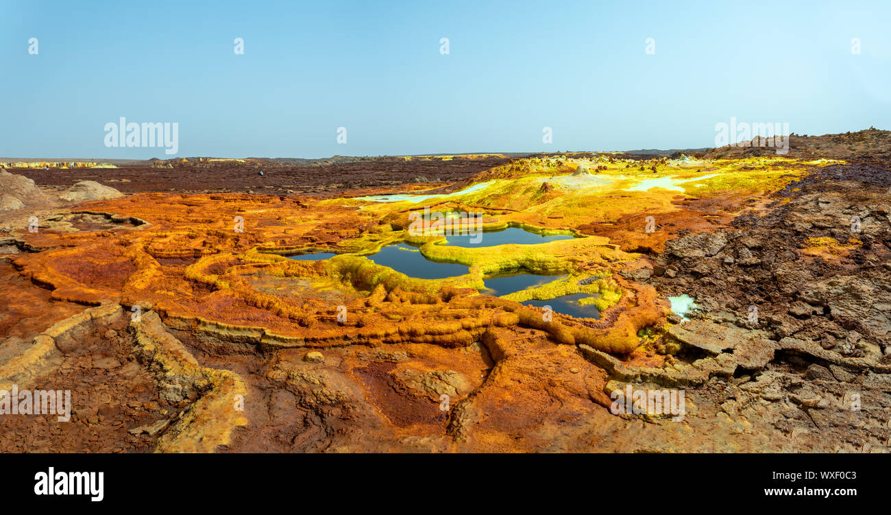 Dallol, Ethiopia. Danakil Depression Stock Photo - Alamy