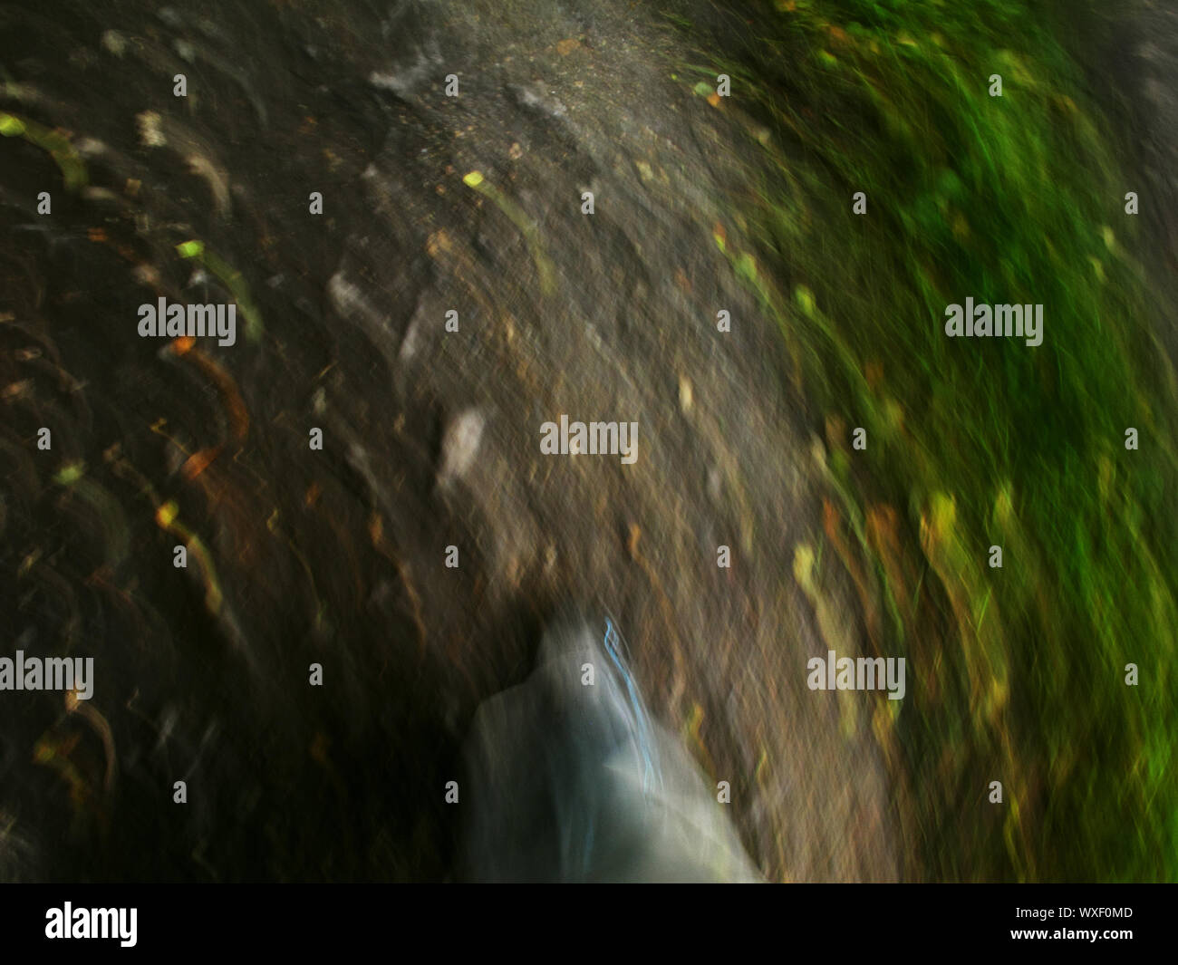 walking along a dirt road, foot, shoe, movement, captured blurred ...