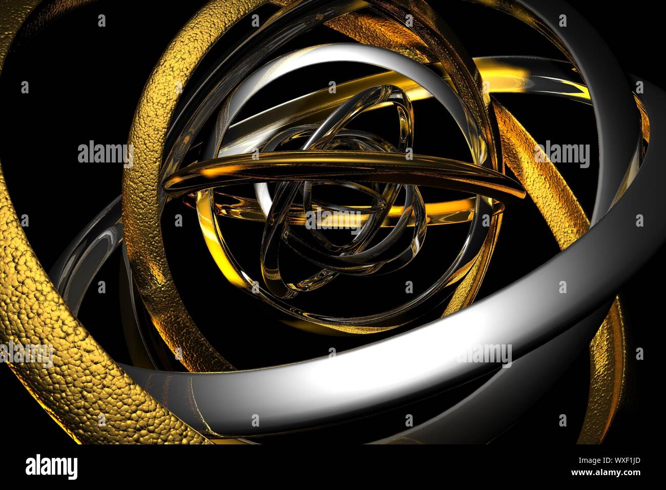 3D Art abstraction light color Stock Photo - Alamy