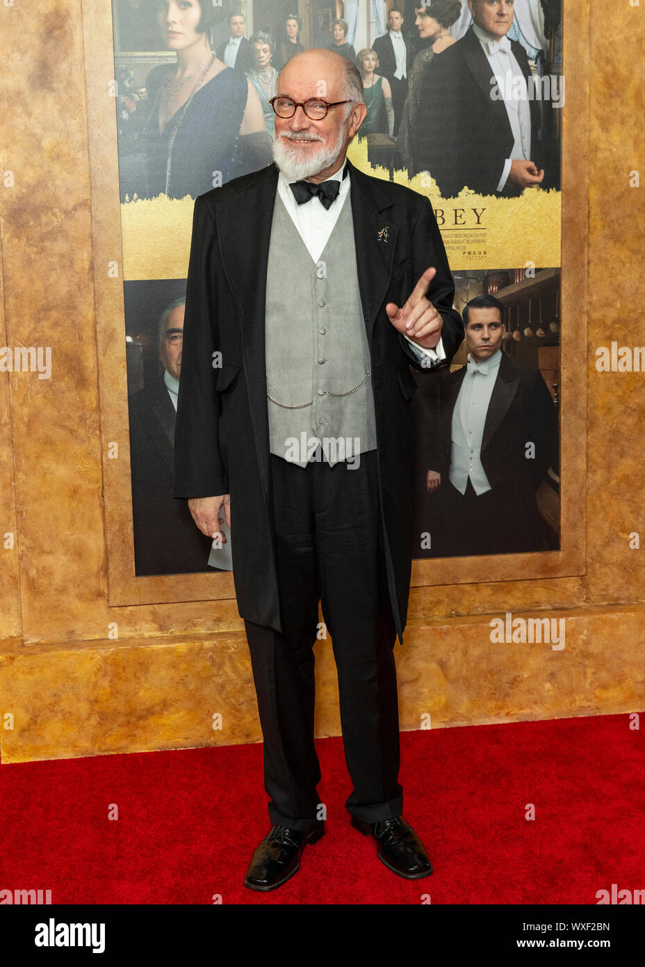New York, NY - September 16, 2019: Simon Jones attends the "Downton ...