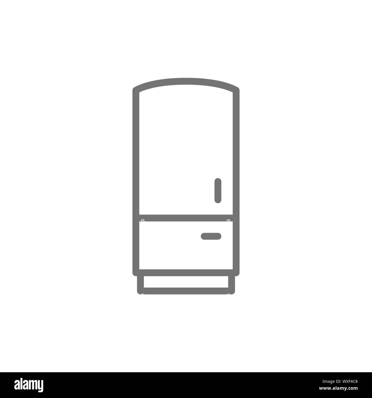 Retro Fridge Freezer High Resolution Stock Photography and Images - Alamy