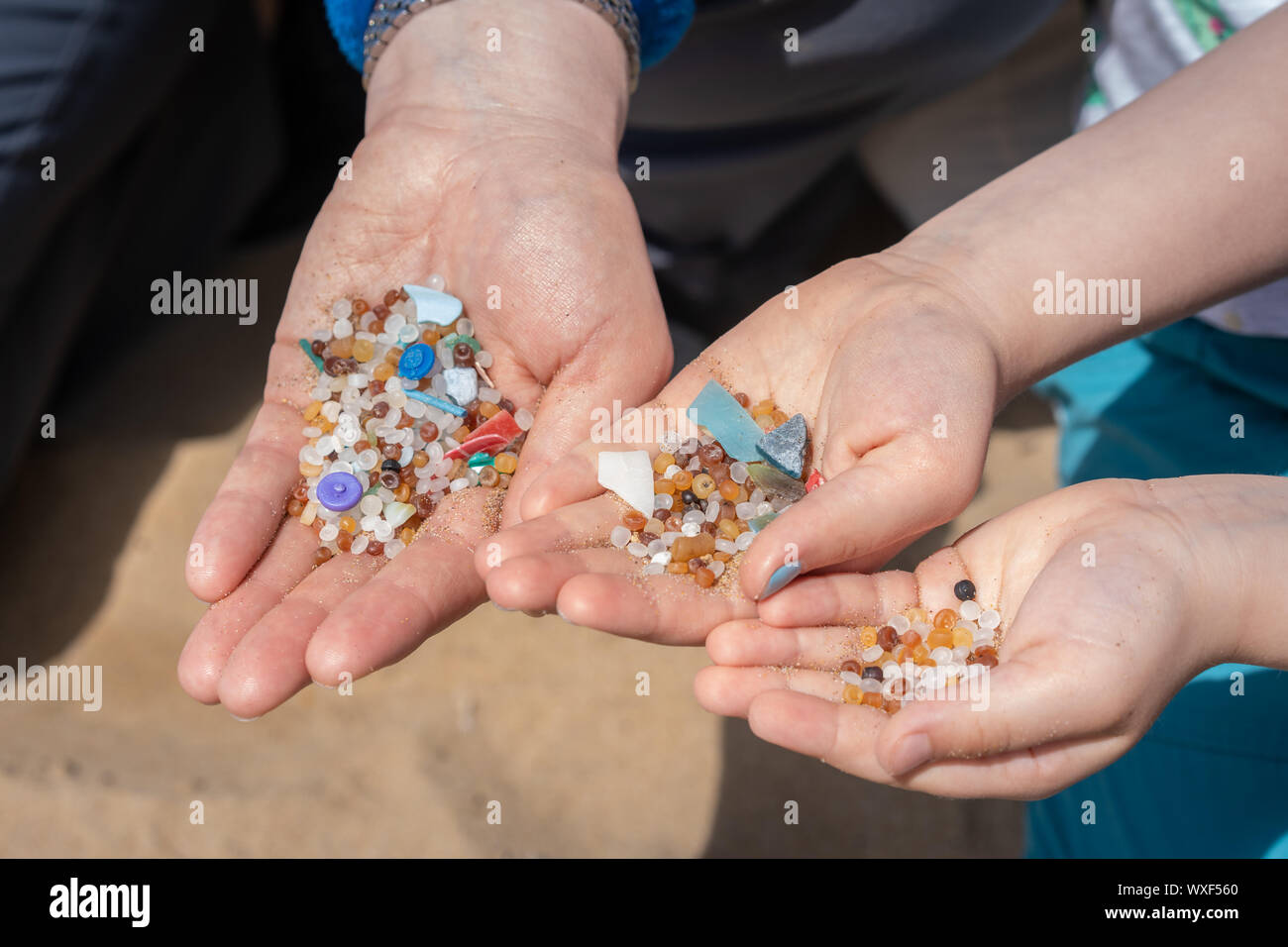 Plastic beads pollution hi-res stock photography and images - Alamy