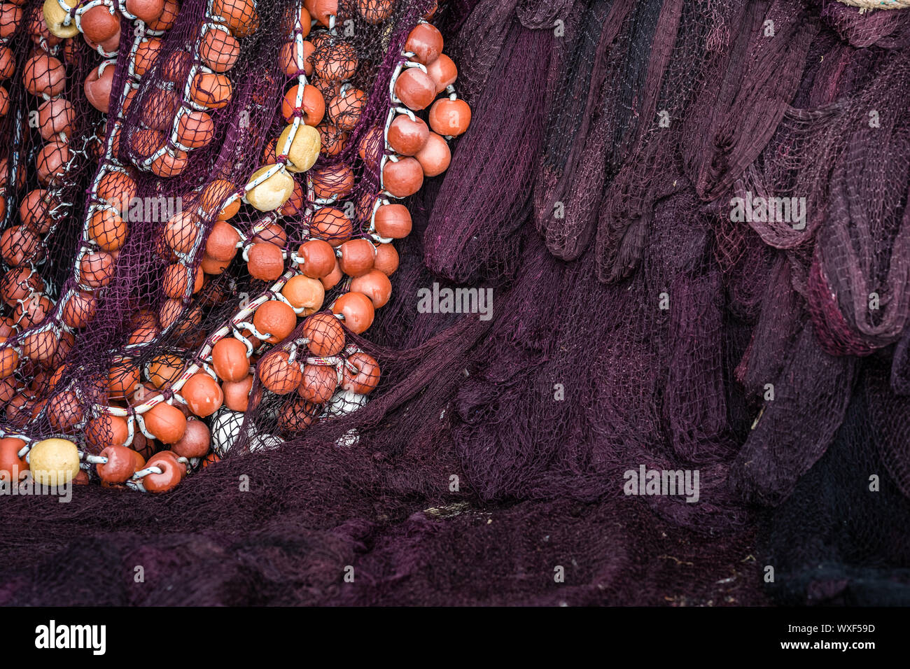 Entangled fishing nets hi-res stock photography and images - Alamy