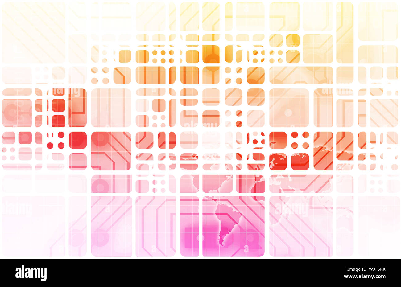 Presentation Background of Web Data Apps Abstract Stock Photo - Alamy