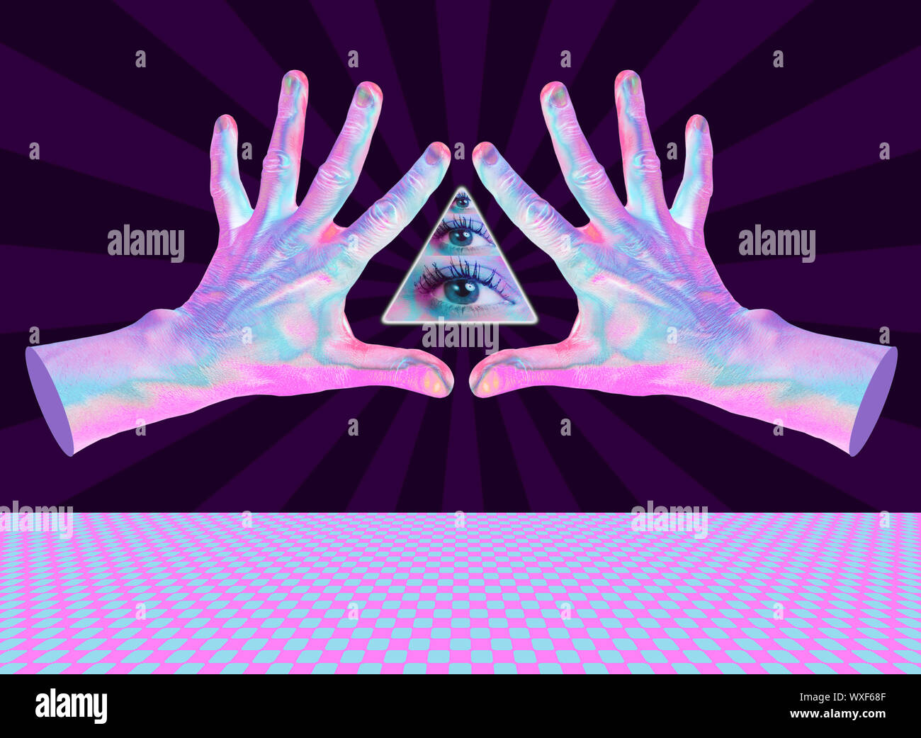 Illuminati Hand Signs Eye