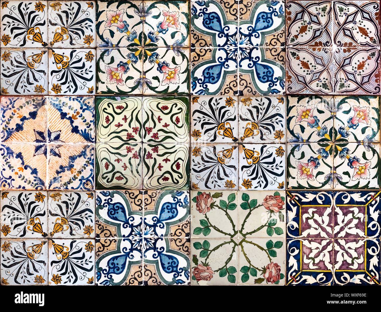 Traditional spanish ceramic wall tiles hi-res stock photography and ...