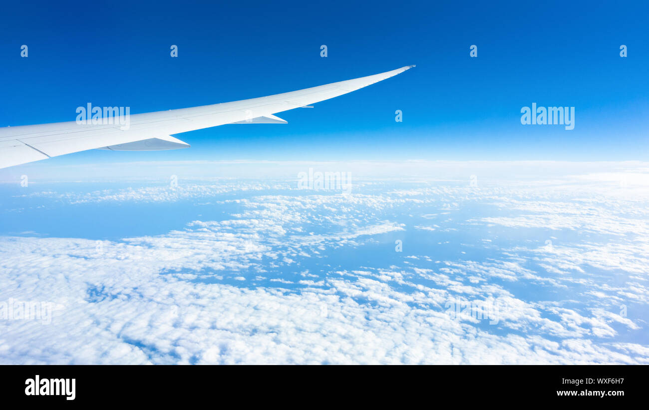 flight over clouds Stock Photo - Alamy