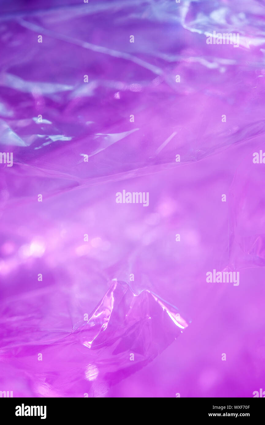 Holographic background in the style of the 80-90s. Real texture of ...