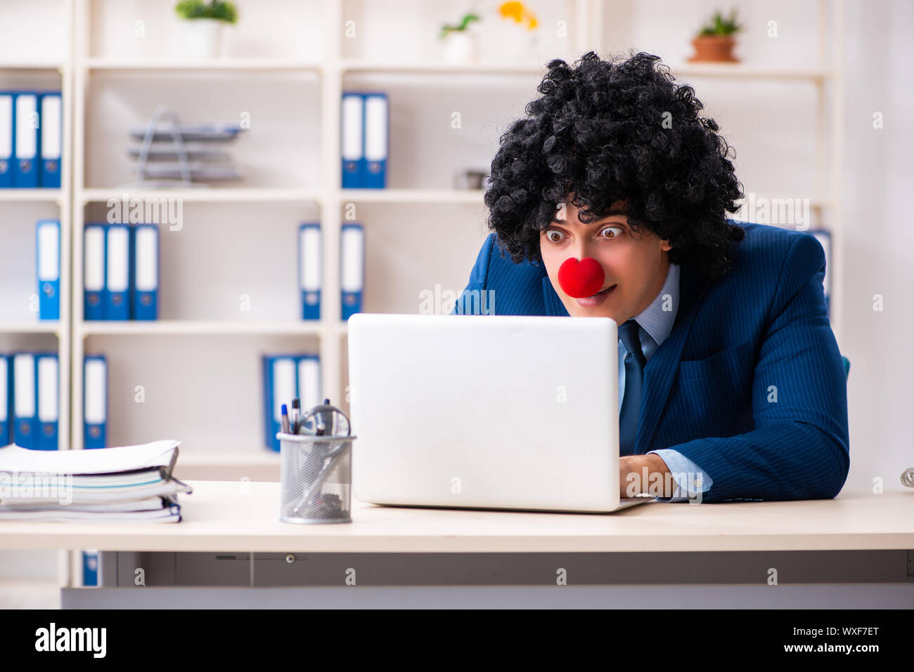 Joker office hi-res stock photography and images - Alamy