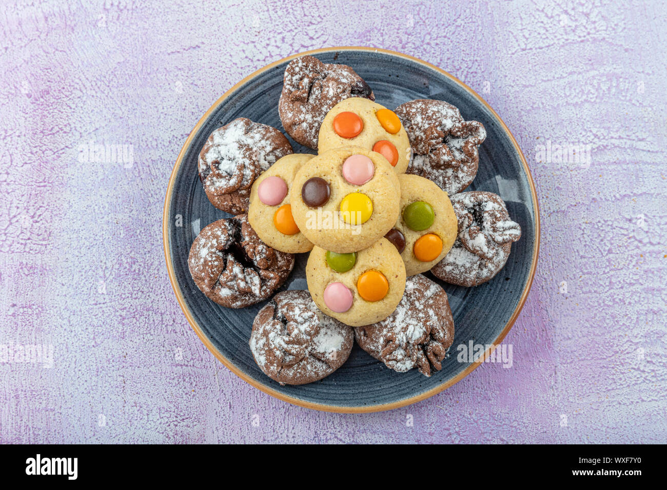 Turkish traditional sweets and cookies, candy. Bakery products. Sweet ...