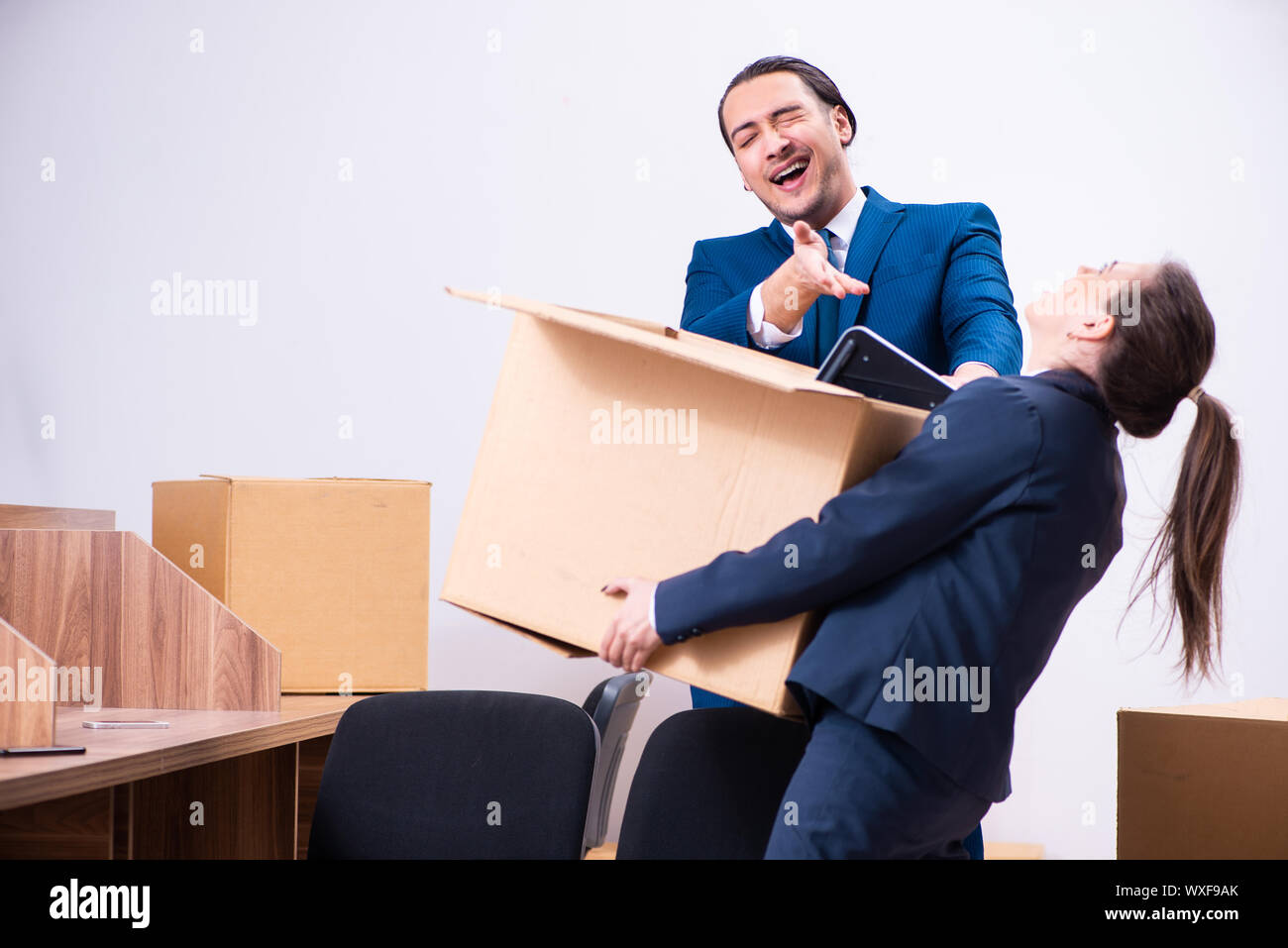 Manager firing employees hi-res stock photography and images - Alamy