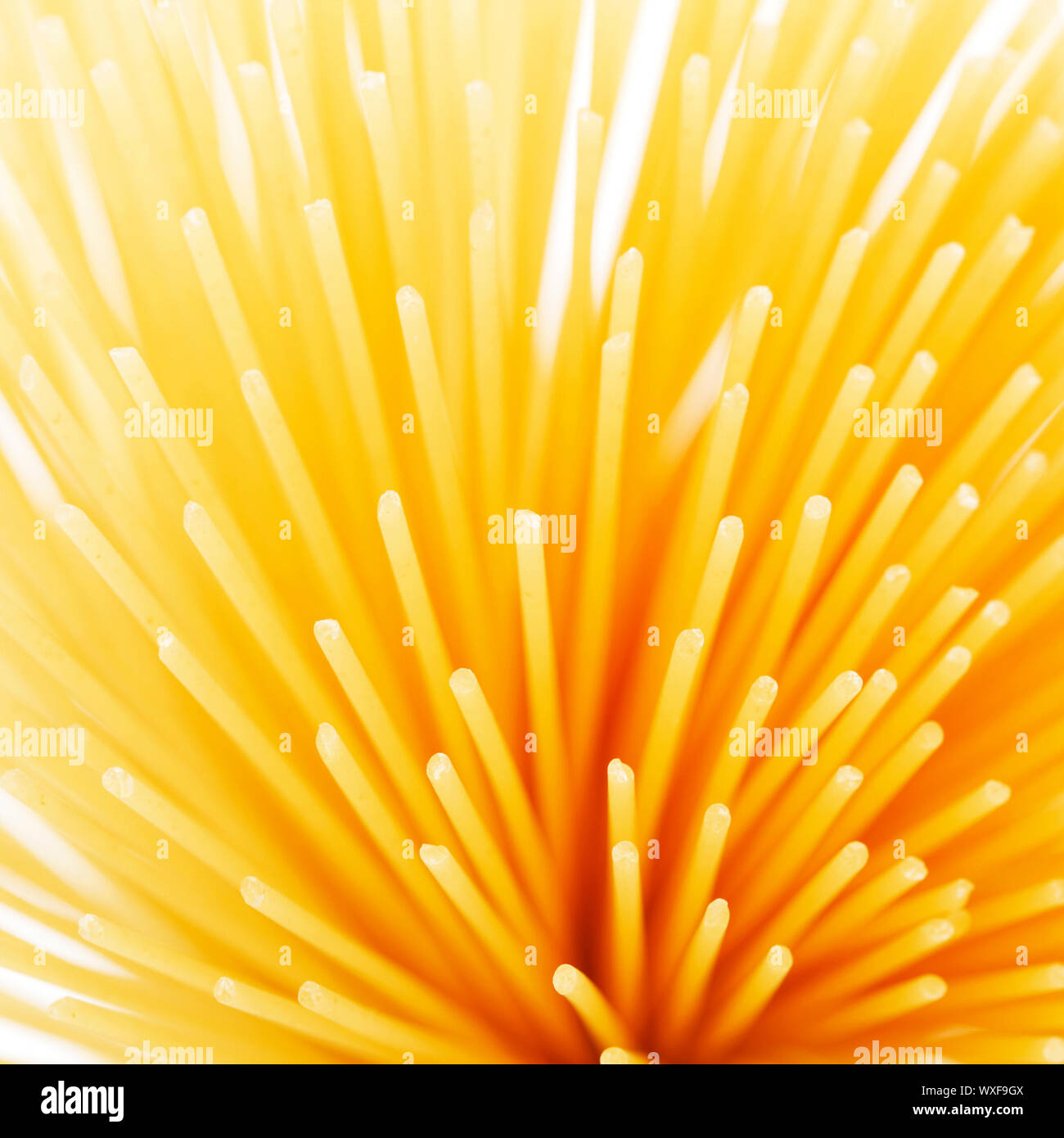 Dry spaghetti isolated on white background Stock Photo - Alamy